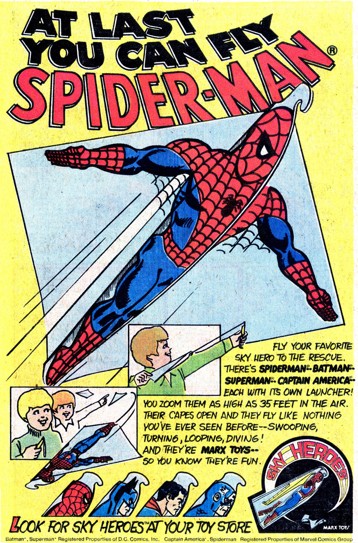 at last you can fly spider-man - Comic-Images