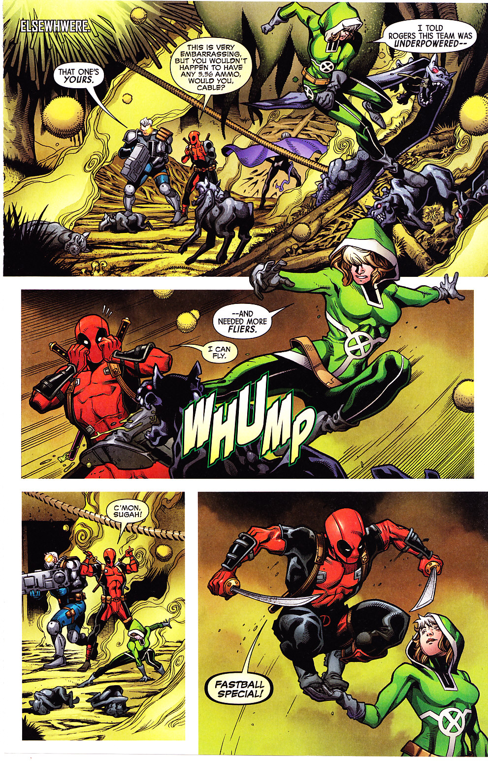 Deadpool Rogue Hot